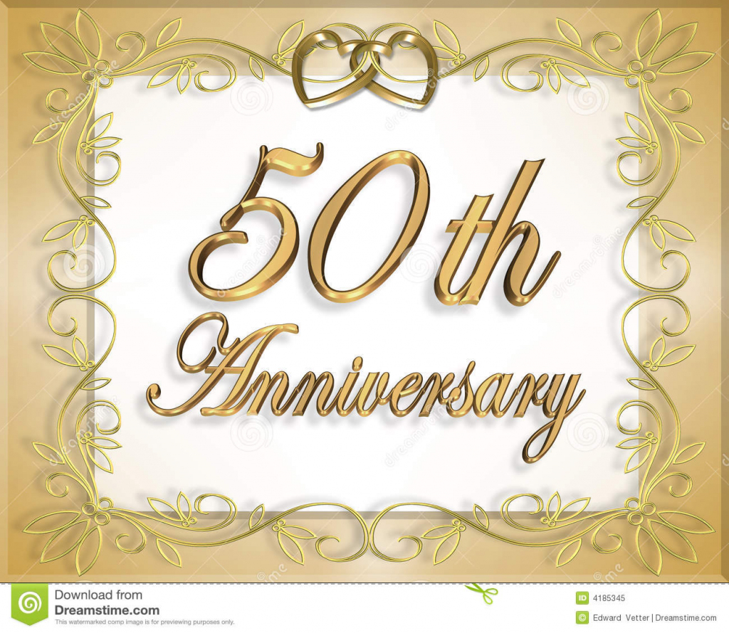 Free Printable 50Th Anniversary Cards Printable Card Free