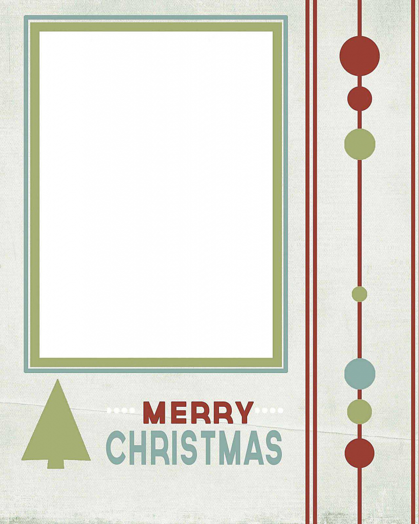 Free Printable Christmas Cards With Photo Insert Printable Card Free