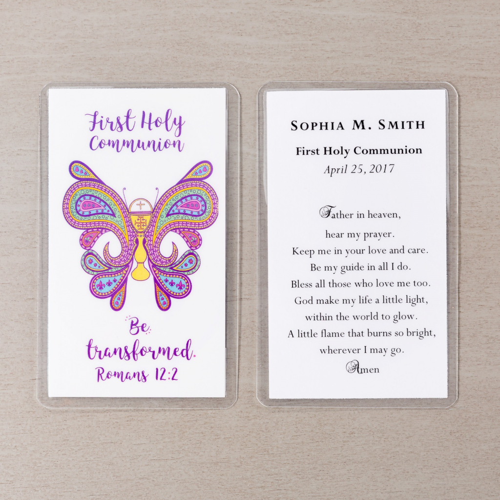 Free Printable Catholic First Communion Cards Printable Word Searches